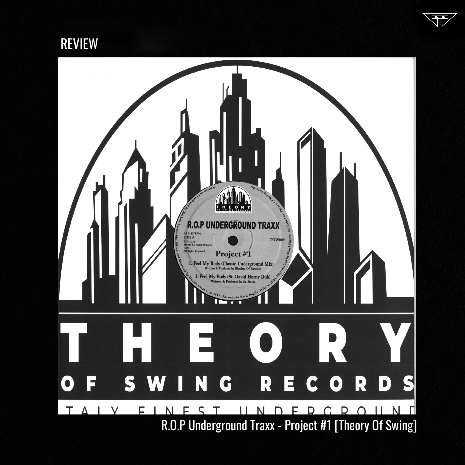 review | R.O.P Underground Traxx – Project #1 | Theory Of Swing ...