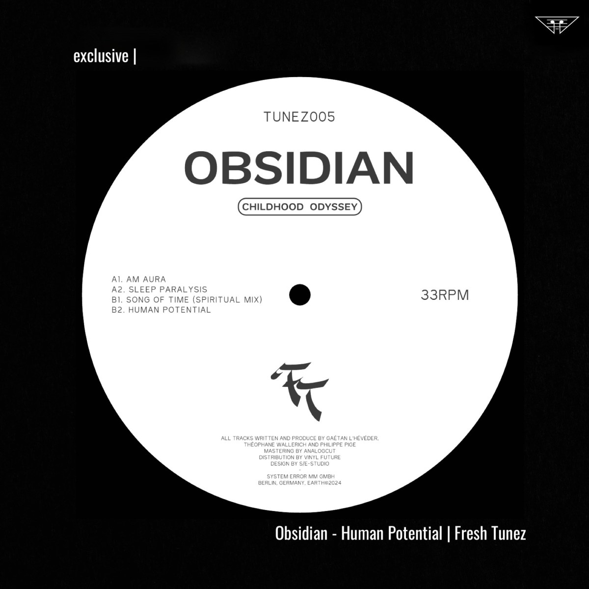 exclusive | Obsidian – Human Potential | Fresh Tunez – Torture the Artist